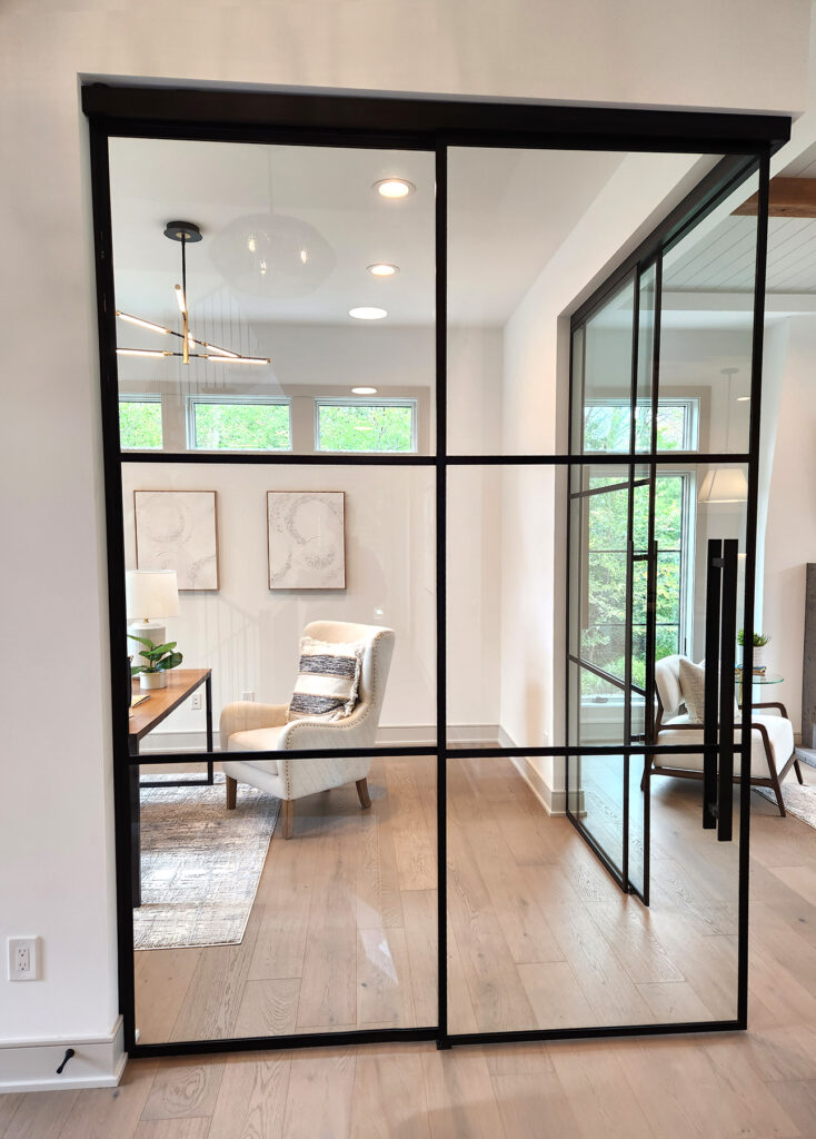 Interior Glass Wall Panels V.I.A. Office Glass & Architectural Wall